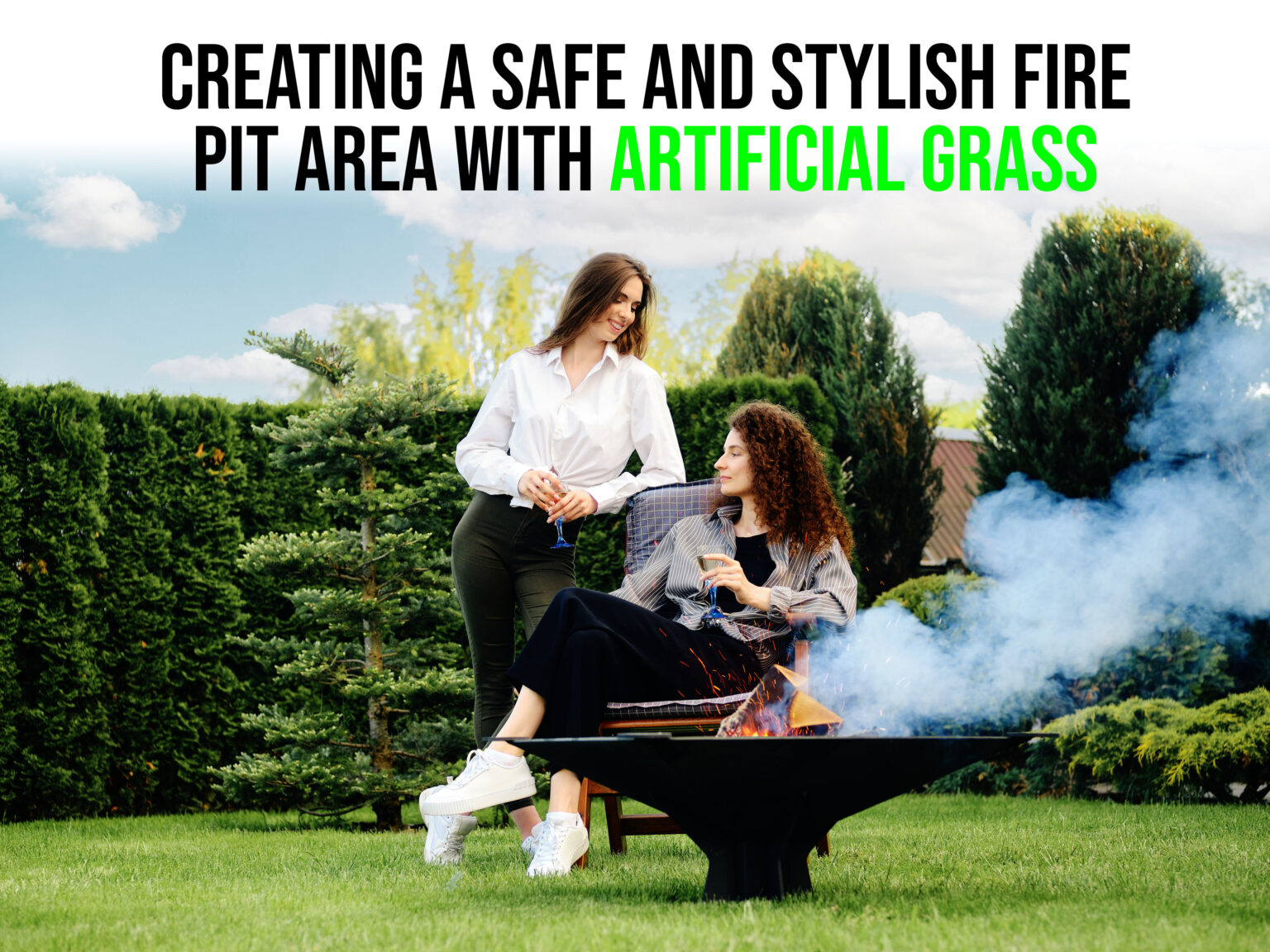 Artificial Turf Fire Pits: Safety and Design Tips